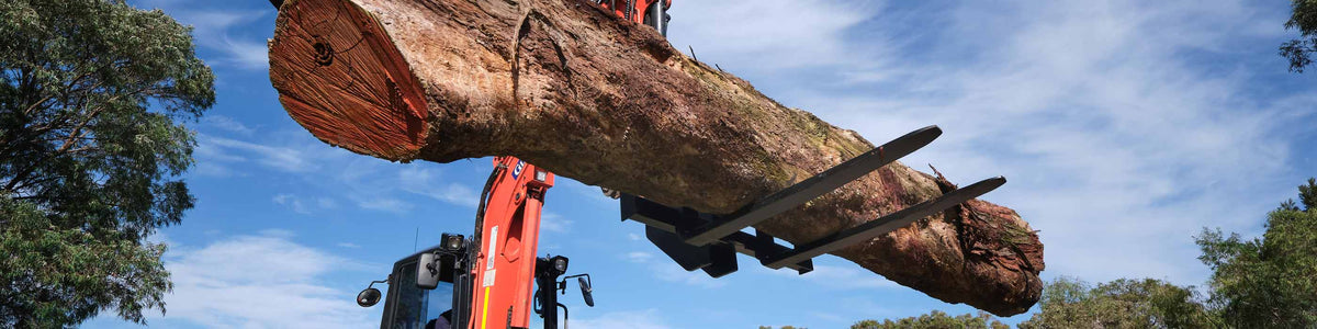 Excavator Forks – Himac Attachments