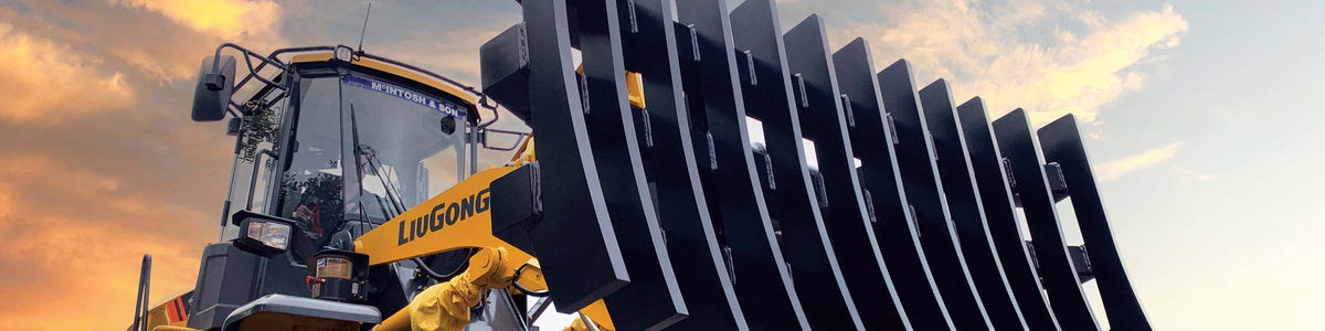 Wheel Loader Buckets & Rakes – Himac Attachments