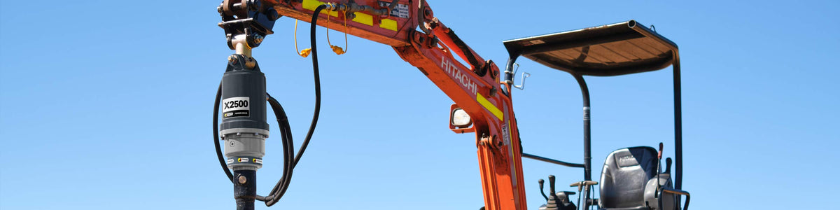 Excavator Auger Drives – Himac Attachments