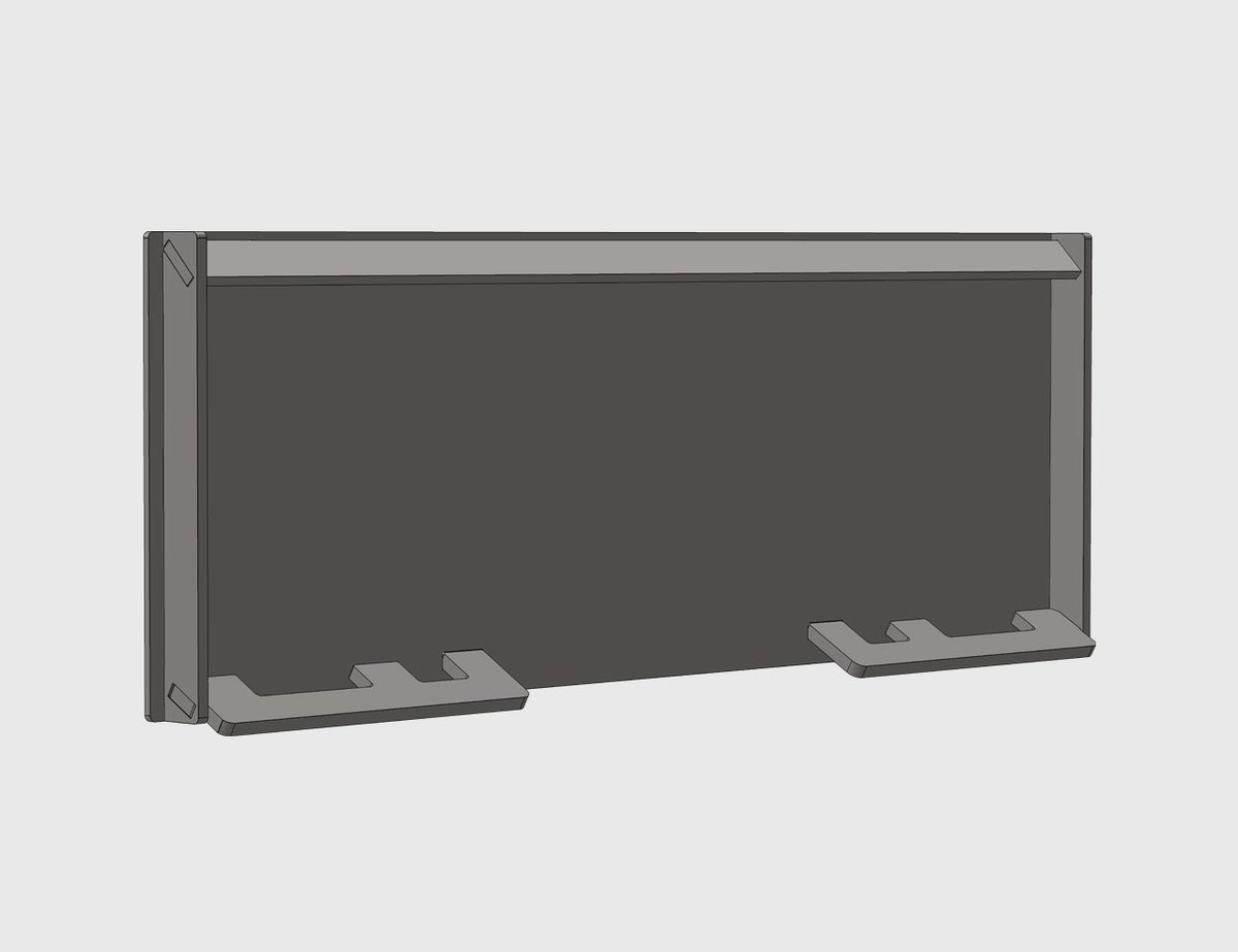 Skid Steer Weld-on Mount Plate – Himac Attachments