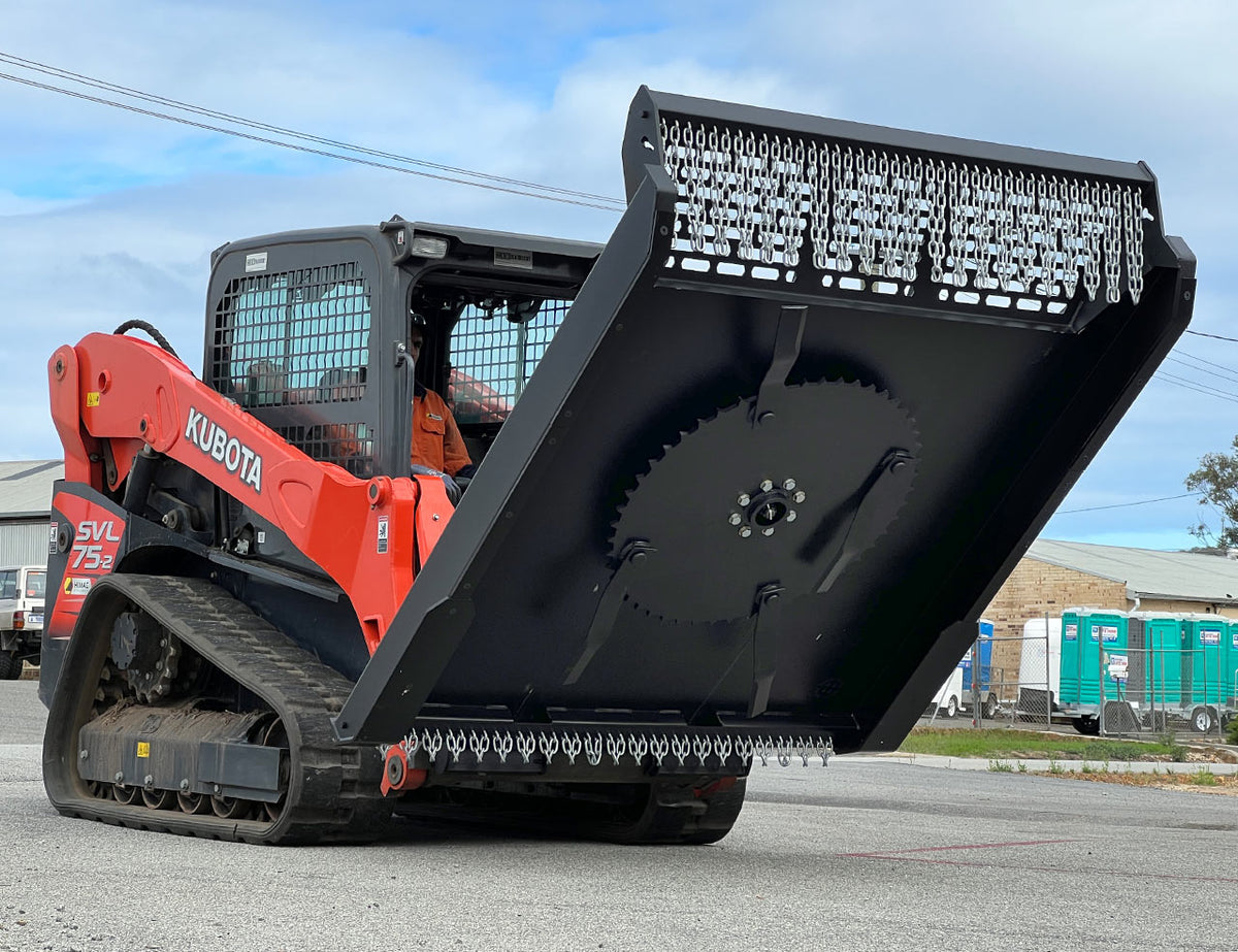 Skid Steer Open Front Slasher – Himac Attachments