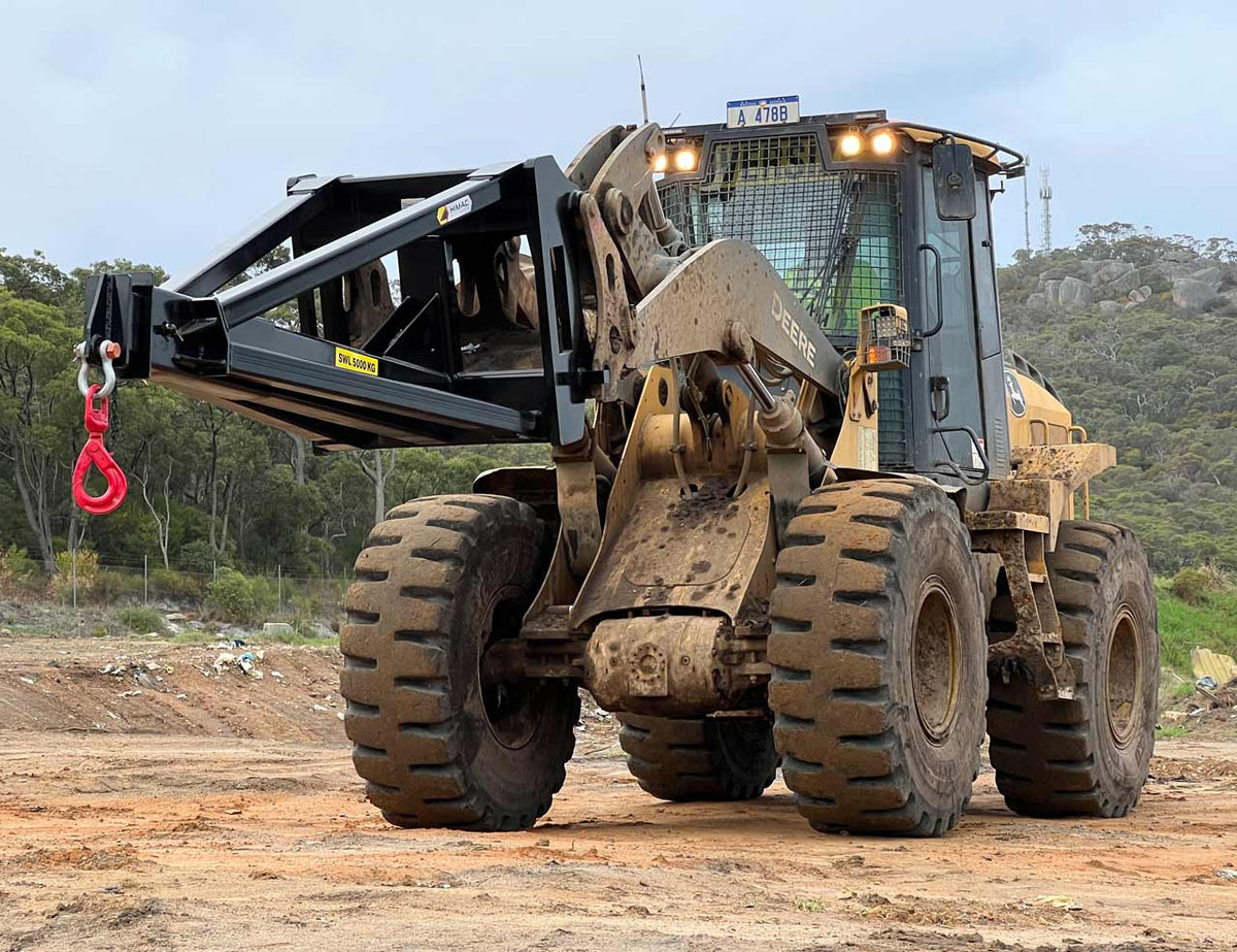 Wheel Loader Lifting Jib – Himac Attachments